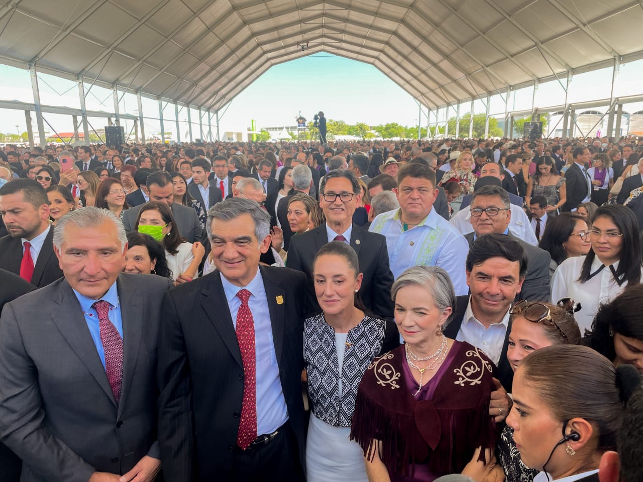 Asiste Claudia Sheinbaum a toma de protesta de Américo Villareal como ... Asiste Claudia Sheinbaum a toma de protesta de Américo Villareal como ...